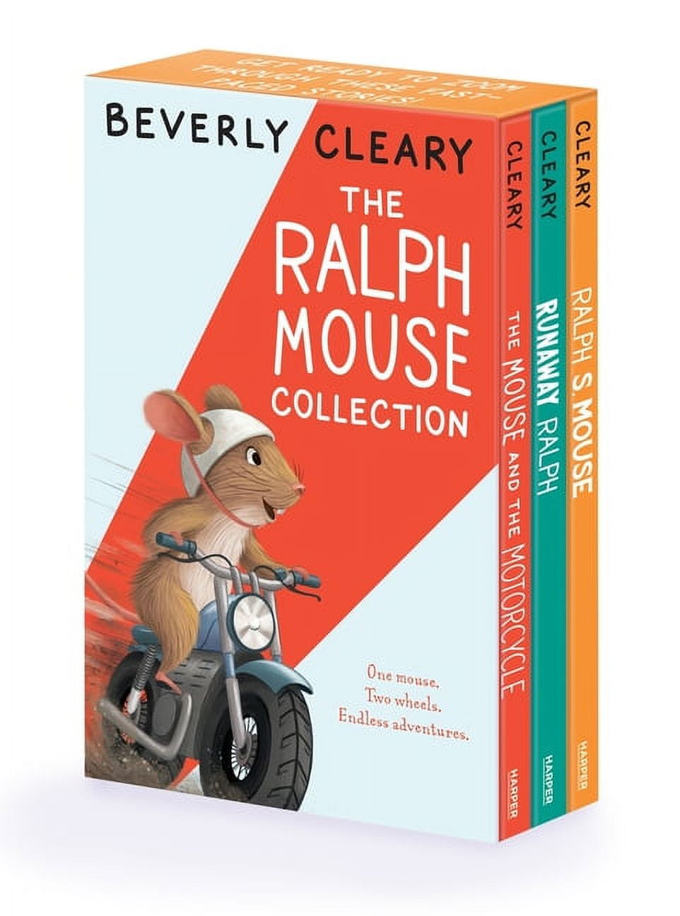 Ralph S. Mouse 3-Book Collection by Beverly Cleary, Paperback, Boxed ...