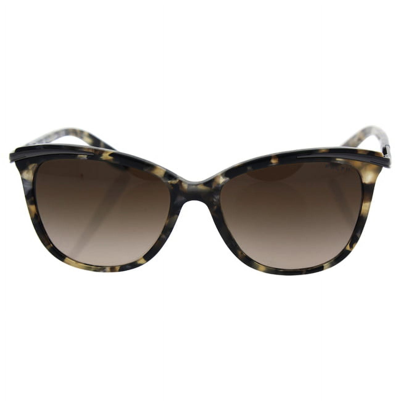 Ralph By Ralph Lauren Ra 5203 146213 Shiny Brown Marble Bronze Plastic Cat Eye Sunglasses Brown