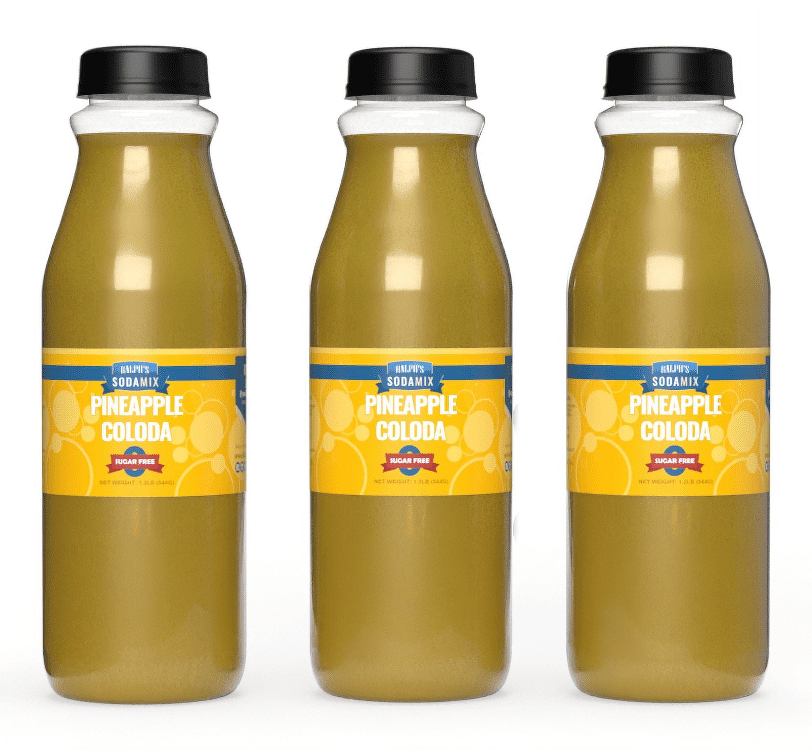 Ralph's SUGAR FREE Pineapple Colada Sparkling Water Sodamix Flavor ...