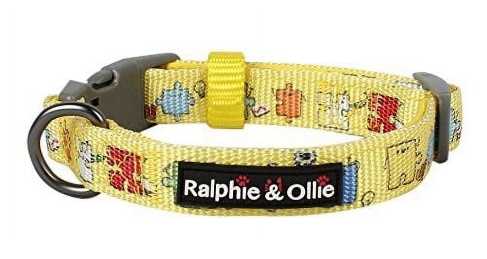 Ralphie & Ollie Dog Collar, Soft Padded Adjustable Pet Collars for Dogs ...