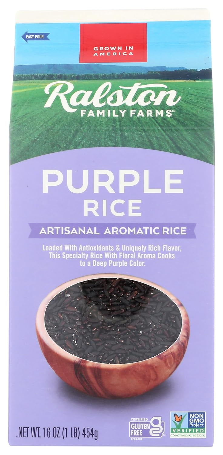 Ralston Family Farms Purple Rice 16 oz (Pack of 6) - Walmart.com