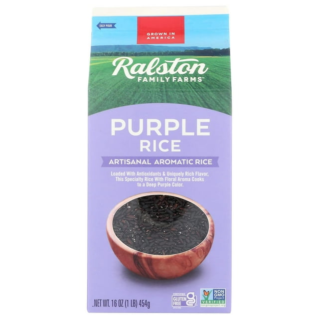 Ralston Family Farms Purple Rice 16 oz (Pack of 6) - Walmart.com