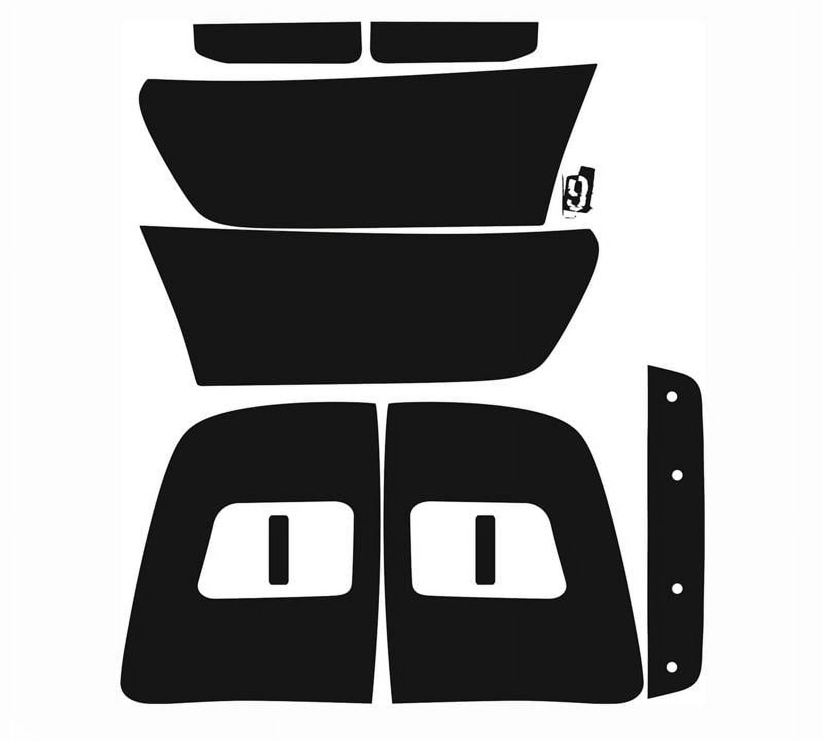 350z Reflectors 2018-2020 F-150 Pre-cut Vinyl Overlay Headlight Tint ...