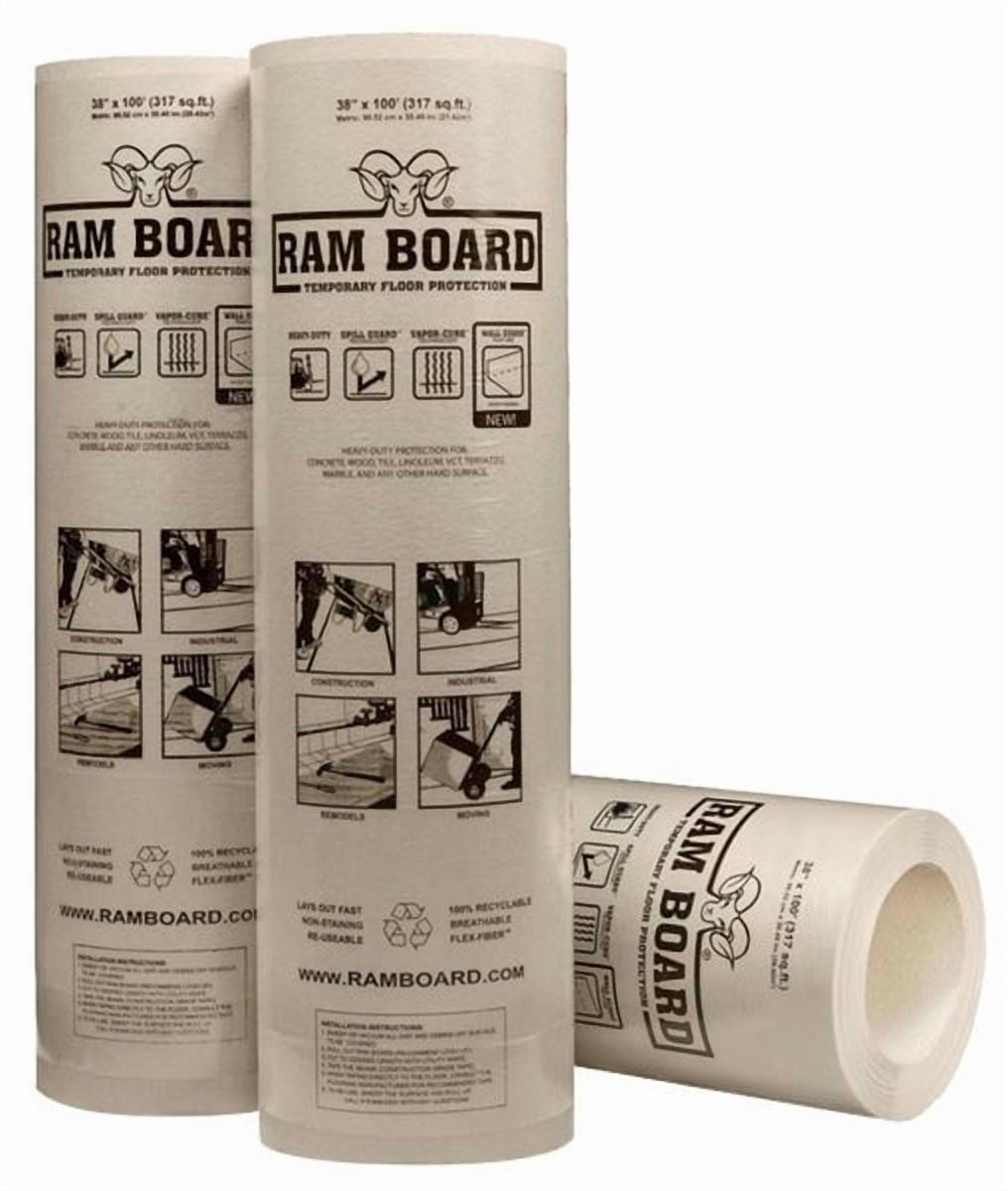 Ram Board 46 RB 38-100 Floor Protection, 38" x 100' — Residential Use ...
