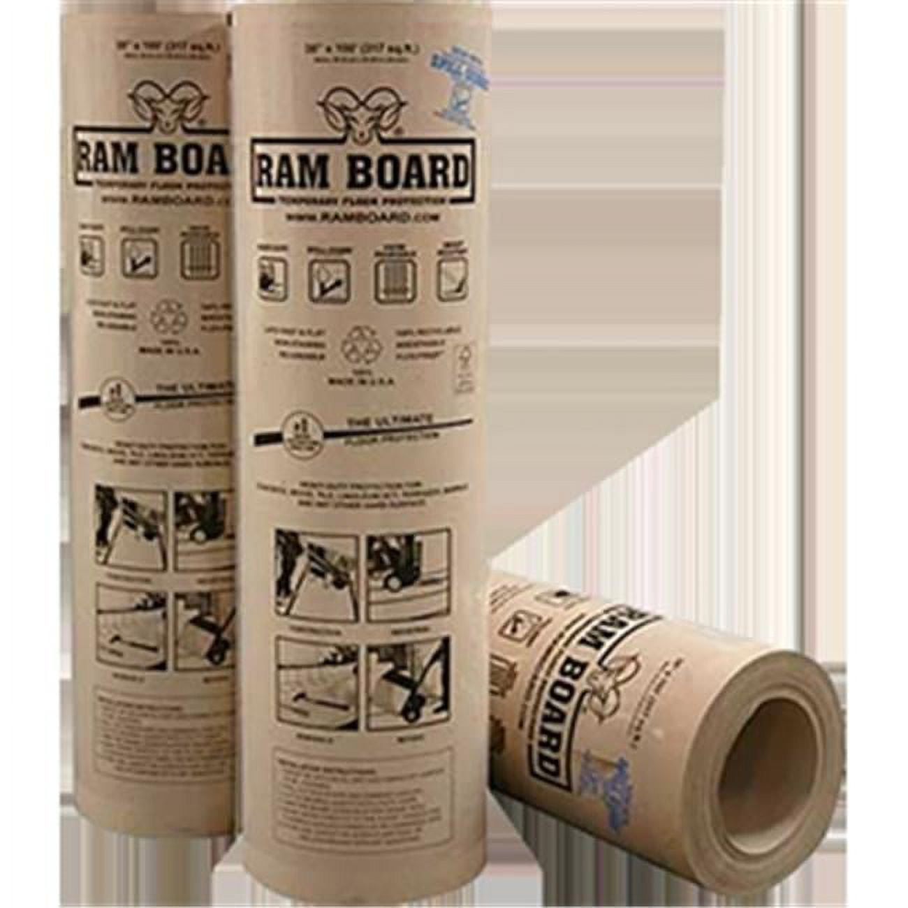Ram Board Floor Protection 38 in. W X 100 ft. L Paper White 1 pk ...