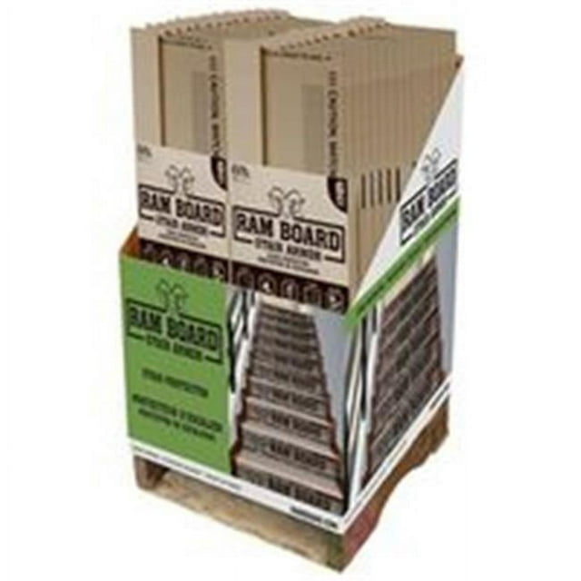 Surface Shields 34x19in Ram Board Stair Armor, Adjustable Tread, Spill ...