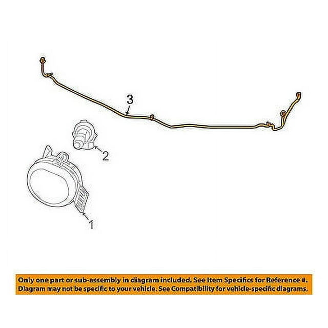 Ram CHRYSLER OEM 1500 Foglight Fog Driving Light Lamp-Wire Harness ...