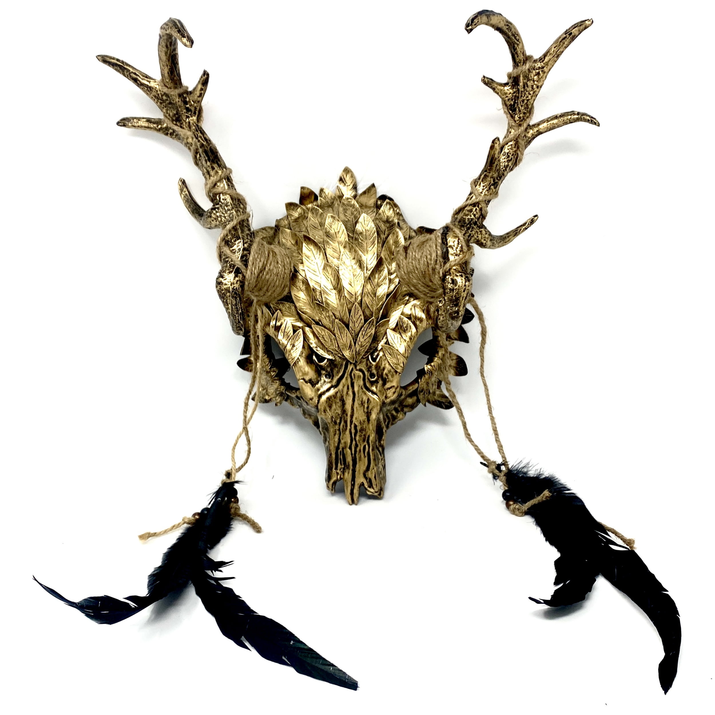 Ram Goat Masquerade Demon Devil Horn Mask Costume Halloween Party Masks ...
