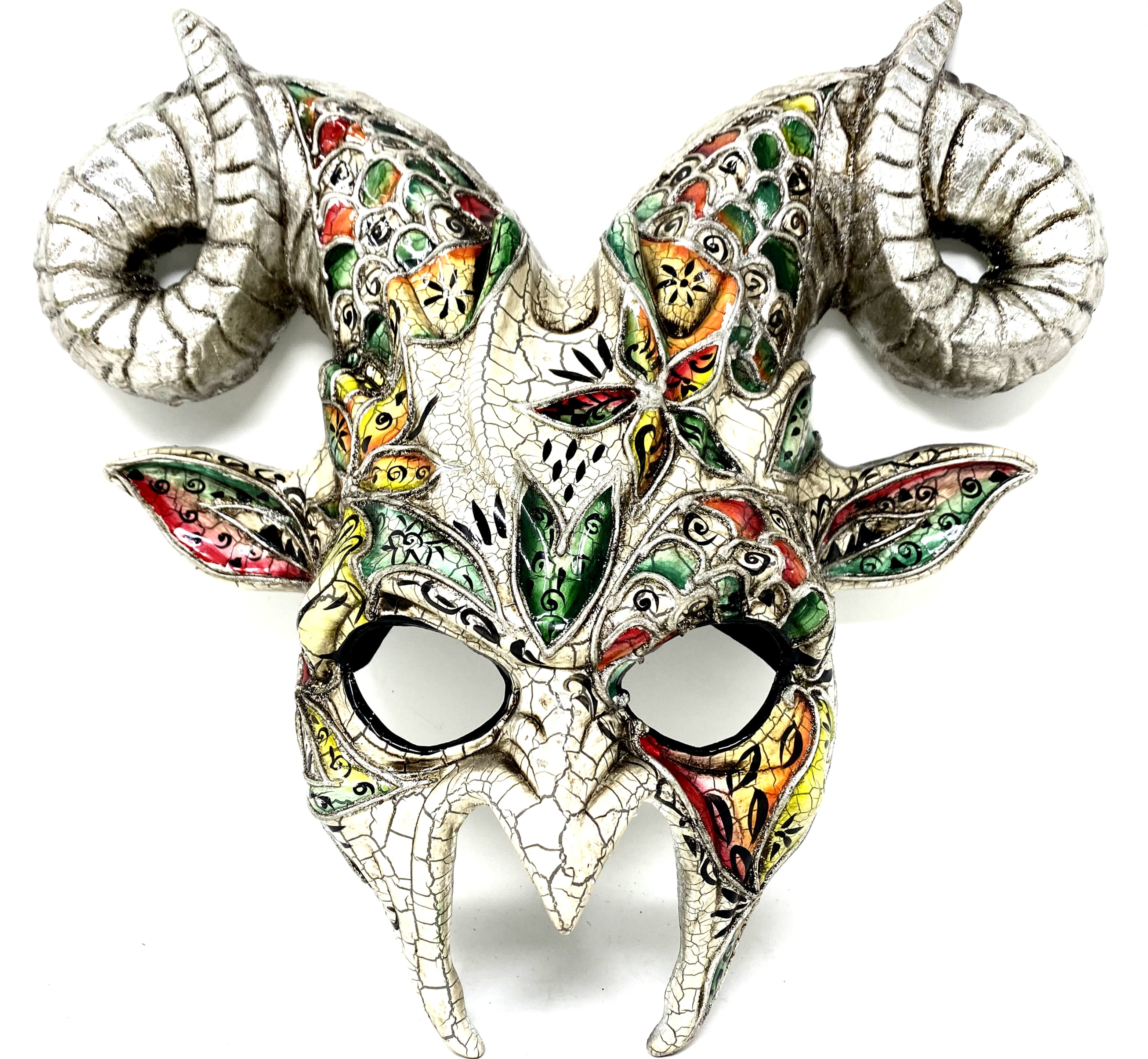 Ram Goat Series Face Masquerade Animal Devil Mask Costume Halloween ...