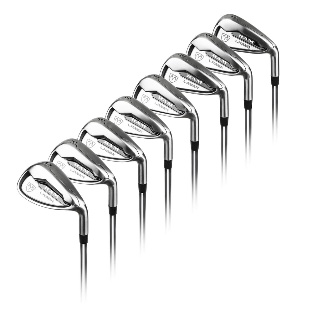 Ram Golf Laser Iron Set 4-SW, Mens Right Hand, Steel Shaft, Regular ...
