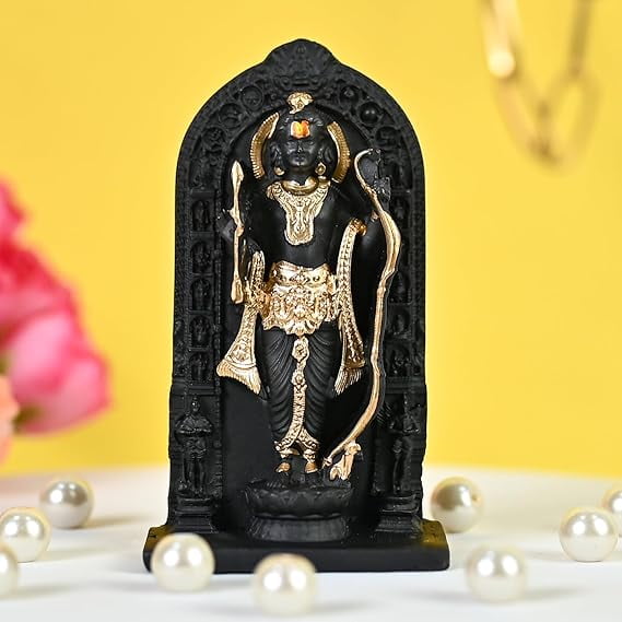 Ram Lalla Resin Idol – Traditional Lord Ram Showpiece for Home Altar ...