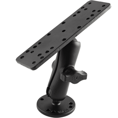 Ram Mounts RAM-B-111 Ball Mount, 1", 6.25x2" and 2.5" Bases - Walmart.com