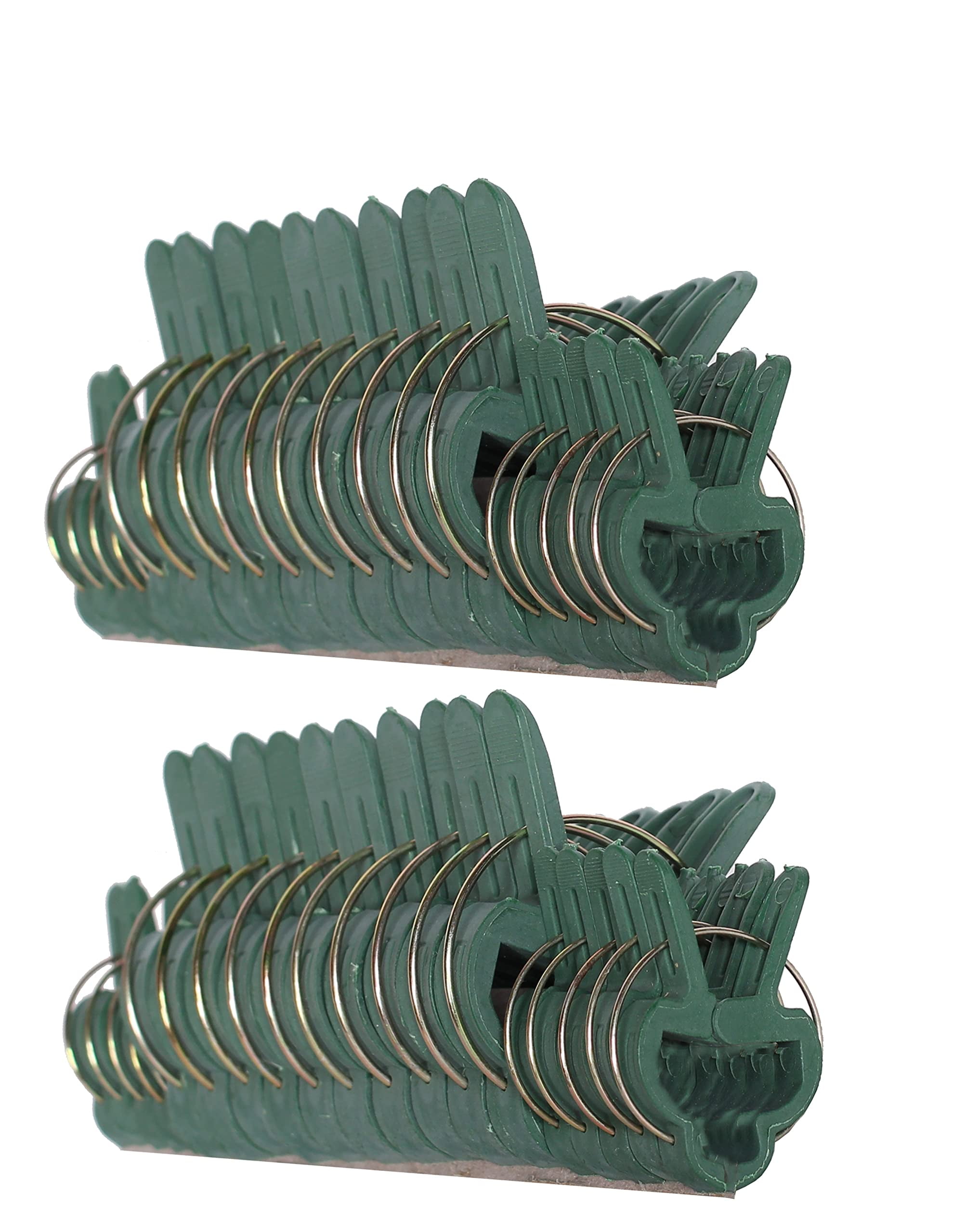 Ram-Pro 40pc Green Gardening Plant Clips, Gentle Lever Loop Gripper for ...