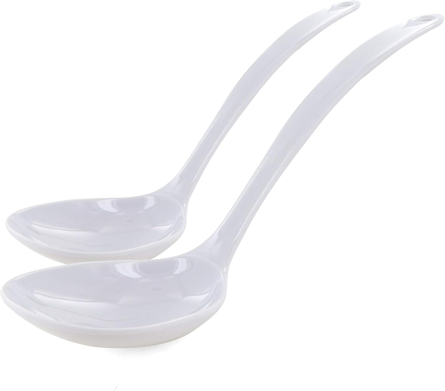 Ram-Pro Melamine Basting Spoon Hard Plastic Heavy Duty Mixing Spoon ...