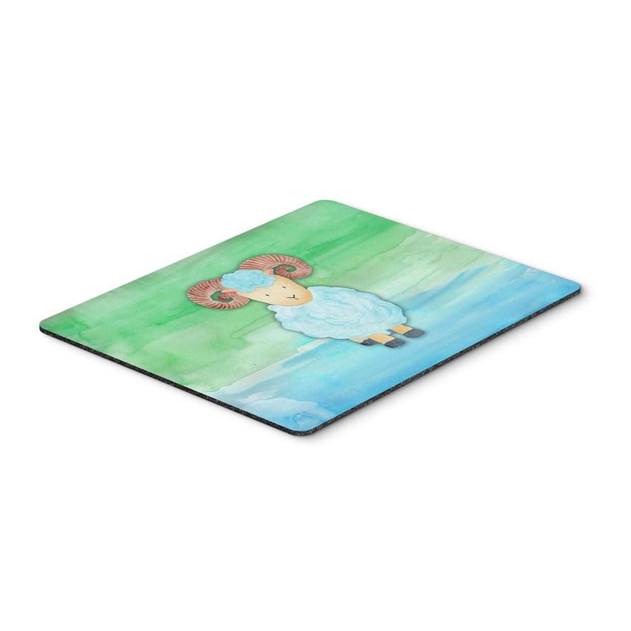 Ram Sheep Watercolor Mouse Pad Hot Pad or Trivet - Walmart.com