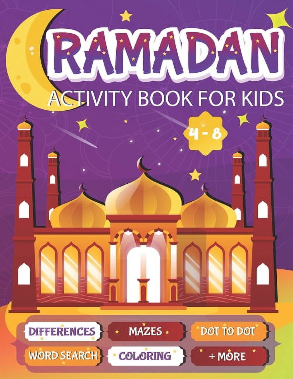 Ramadan Activity Book For Kids : A fun workbook for young muslims to ...