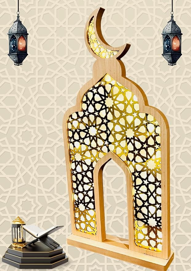 Ramadan Décor, Ramadan Kareem Home Décor LED Lights Ramadan Mosque ...