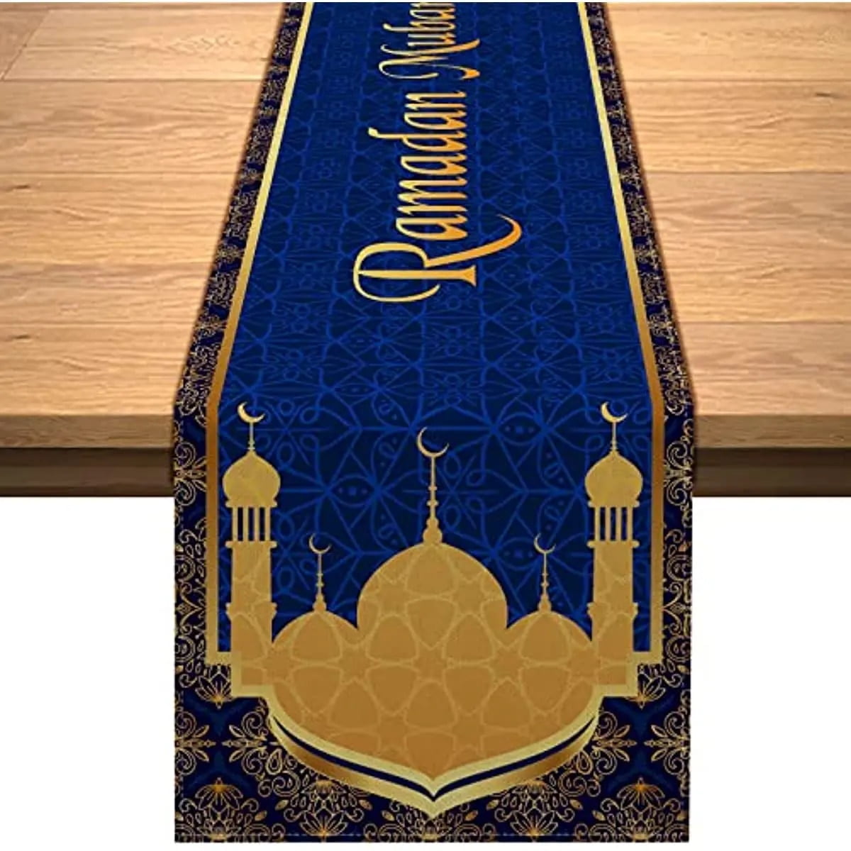 Ramadan Decoration 2023 Linen Table Runner EID Mubarak Home Decortions ...