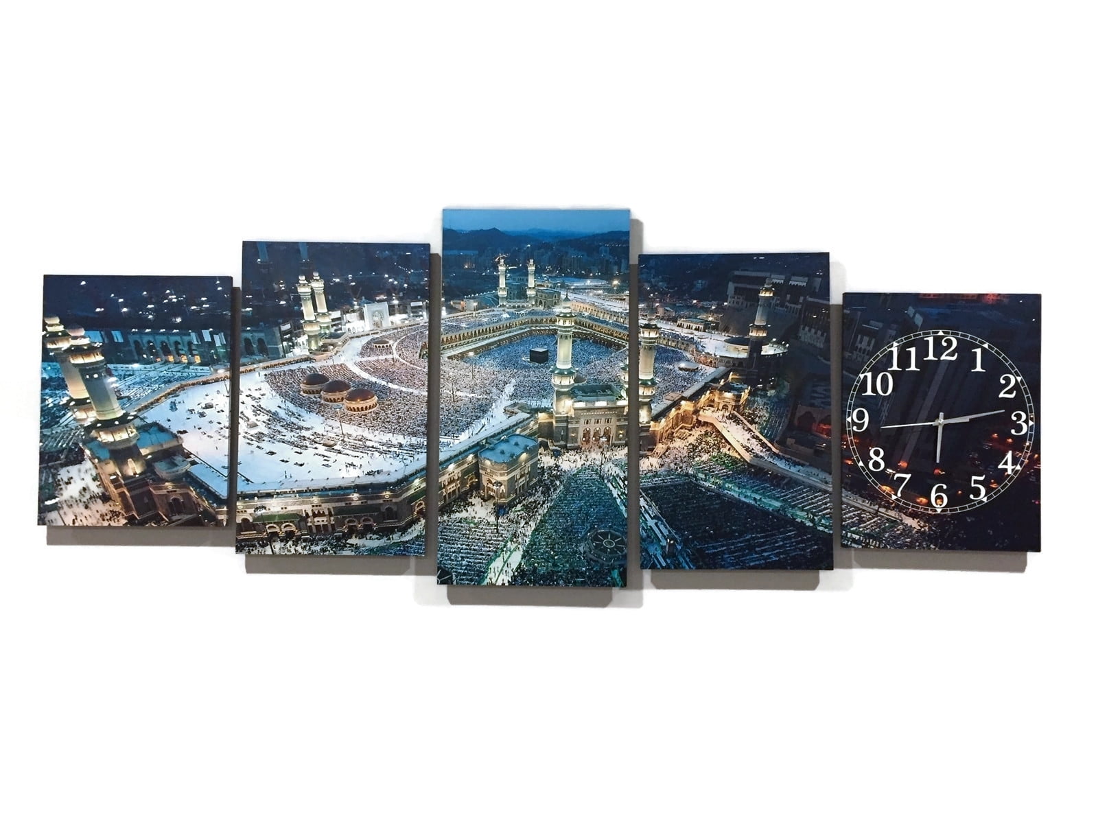 Ramadan Eid Gift Islamic 5pcsCanvas Wall Art Framed Set Canvas Decor ...