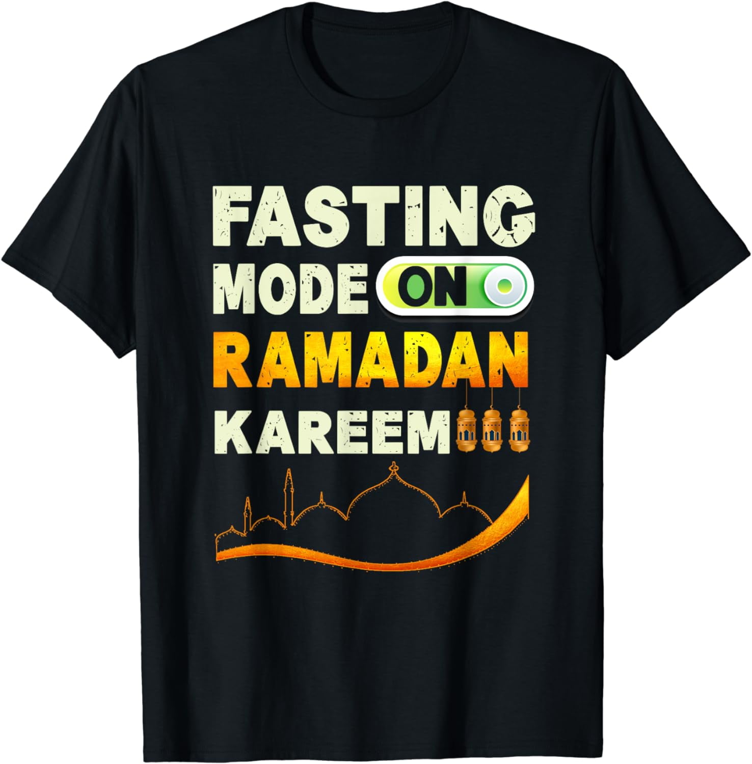 Ramadan Fasting Mode On Happy Ramadan Muslims 2024 T-Shirt - Walmart.com