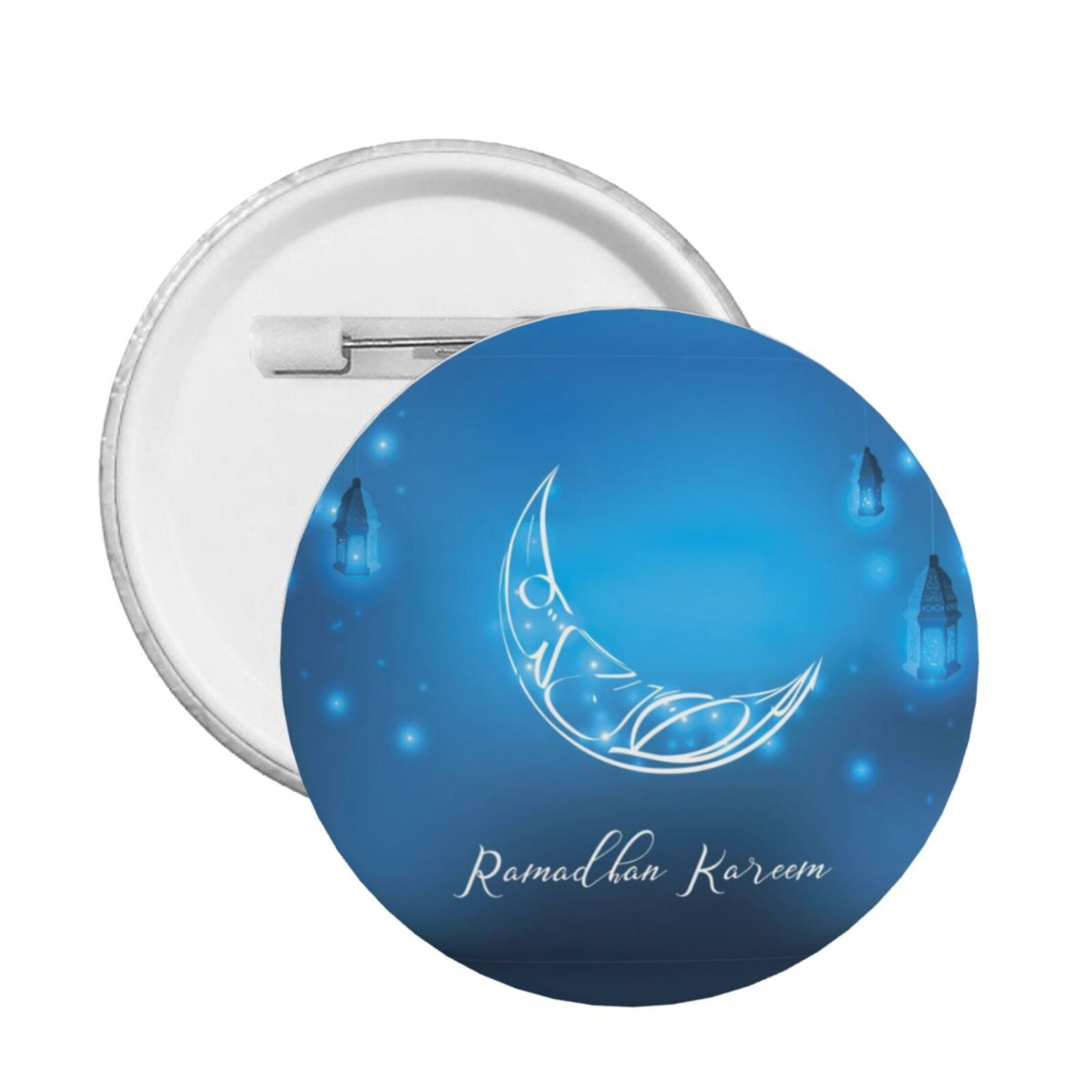 Ramadan Kareem 2024 Pin Button Badge, Personalised Button Metal Badge ...
