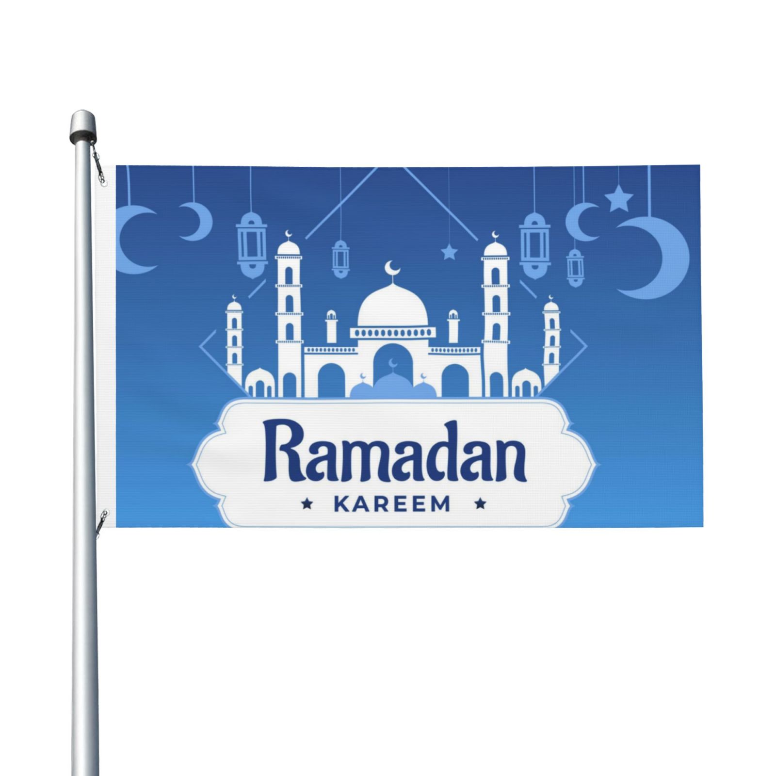 Ramadan Kareem 2025 Flag Banner 3*5 Ft Double Sided Yard Outdoor ...