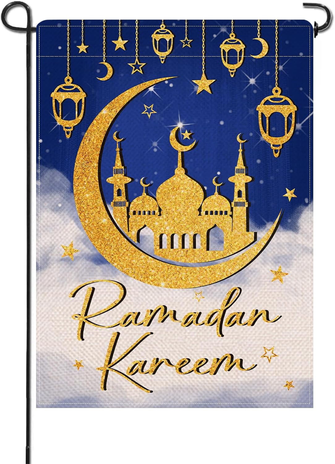 Ramadan Kareem Small Decorative Garden Flag, Religious Muslim Mosque ...