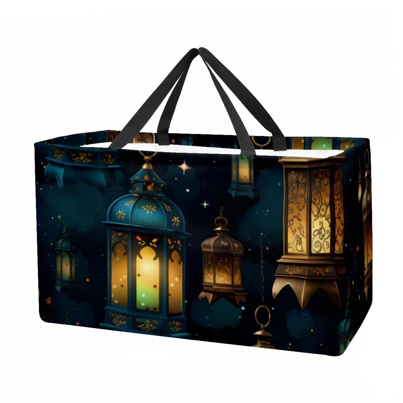 Ramadan Lantern Large Oxford Cloth Storage Bin: Foldable Storage Bag ...