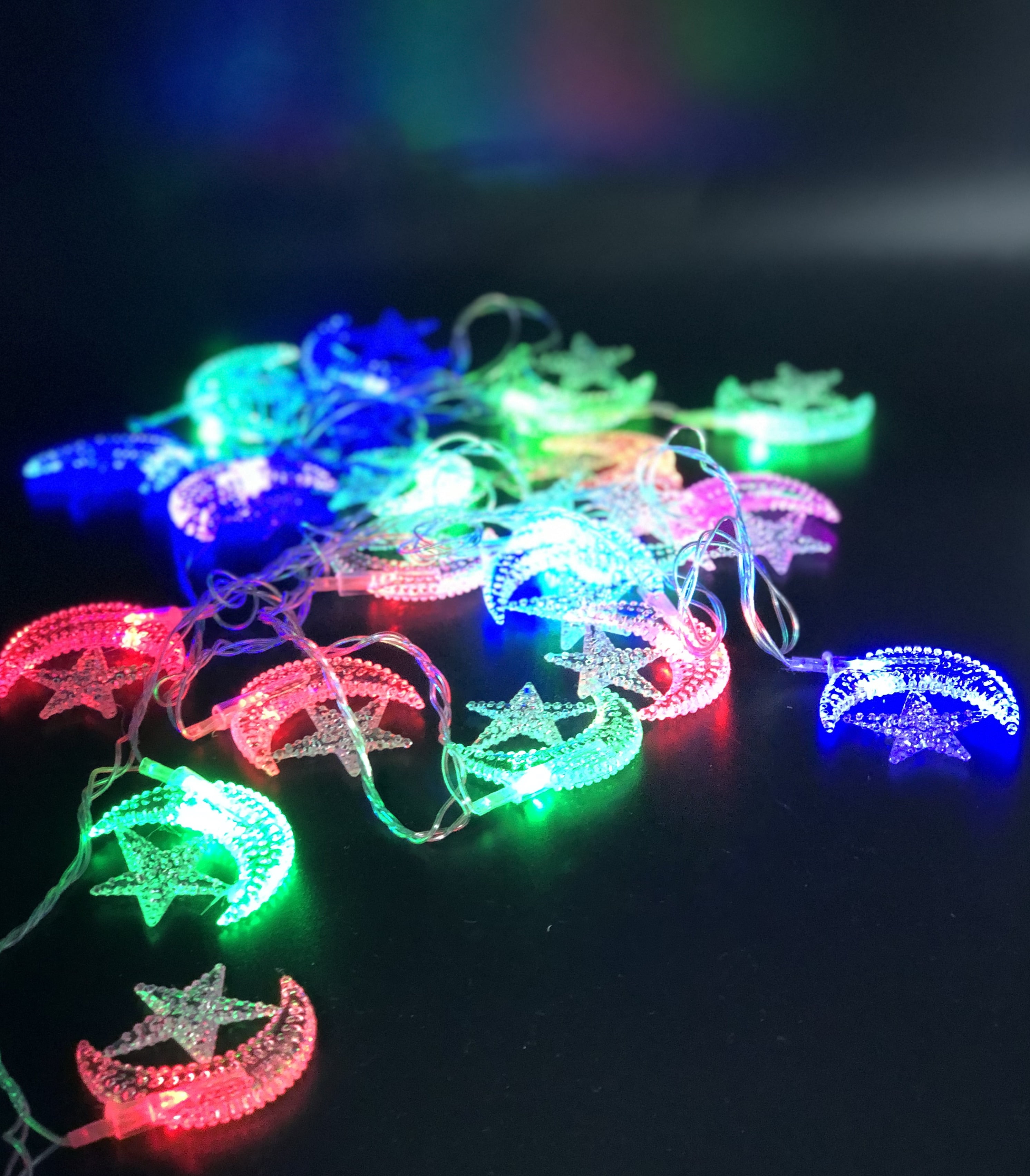 Ramadan Lights LED Moon Star String Lights Party Supply Decoration 10 ...