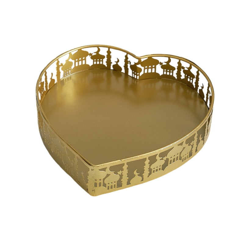 Ramadan Serving Tray Iron Islamic Ramadan Decorative Platters Table ...