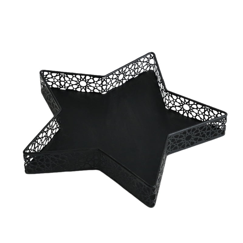 Ramadan Serving Tray Iron Islamic Ramadan Decorative Platters Table ...