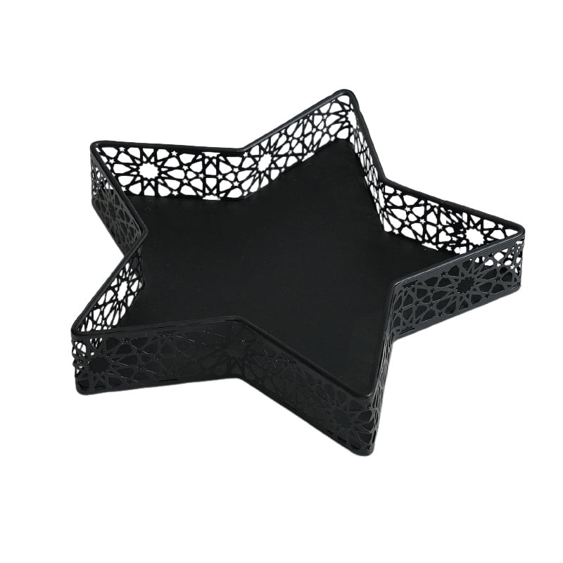 Ramadan Serving Tray Iron Islamic Ramadan Decorative Platters Table ...