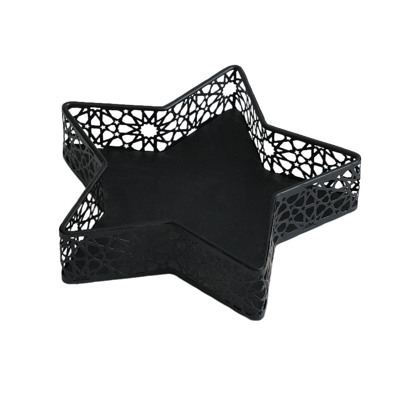 Ramadan Serving Tray Iron Islamic Ramadan Decorative Platters Table ...