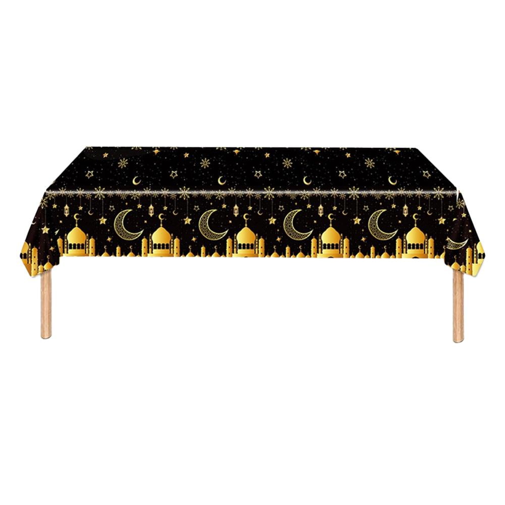 Ramadan Table Runner Eid Al-Fitr Mubarak Party Decor 2025 Islamic ...
