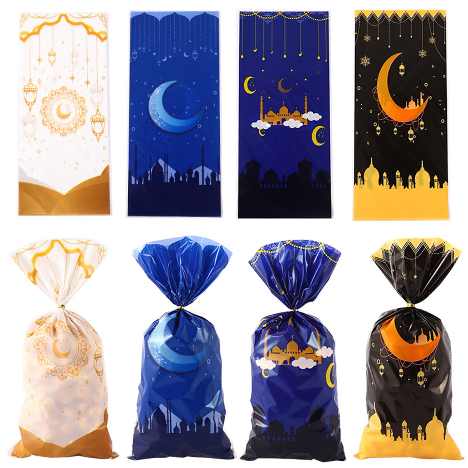 Ramadan Themed Gift Bags Set of 50 – Reusable Decorative Bags for Eid ...