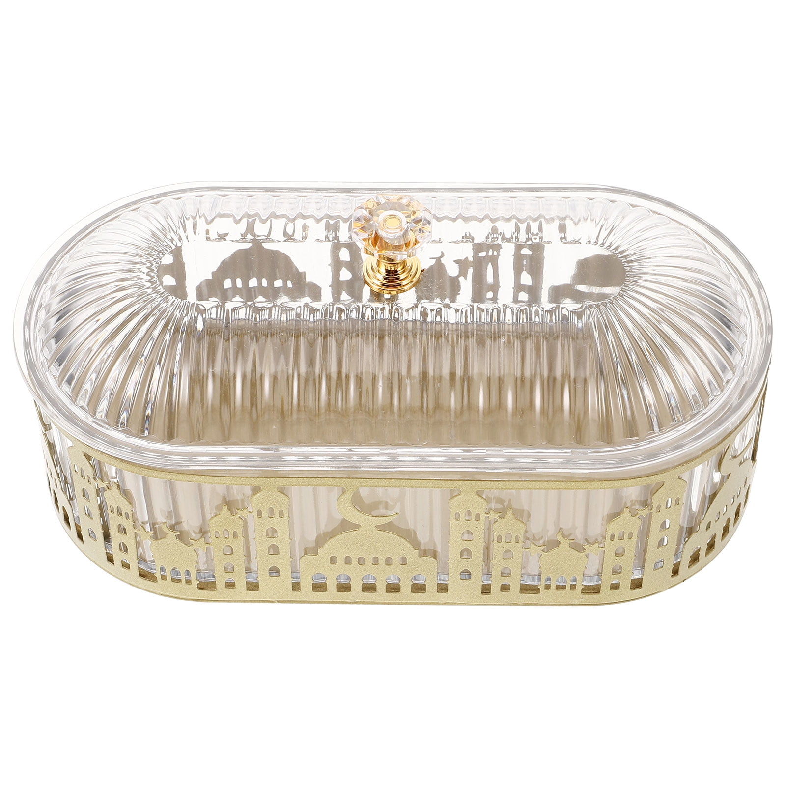 Ramadan Tray With Lid Eid Mubarak Tray Decorative Ramadan Food ...