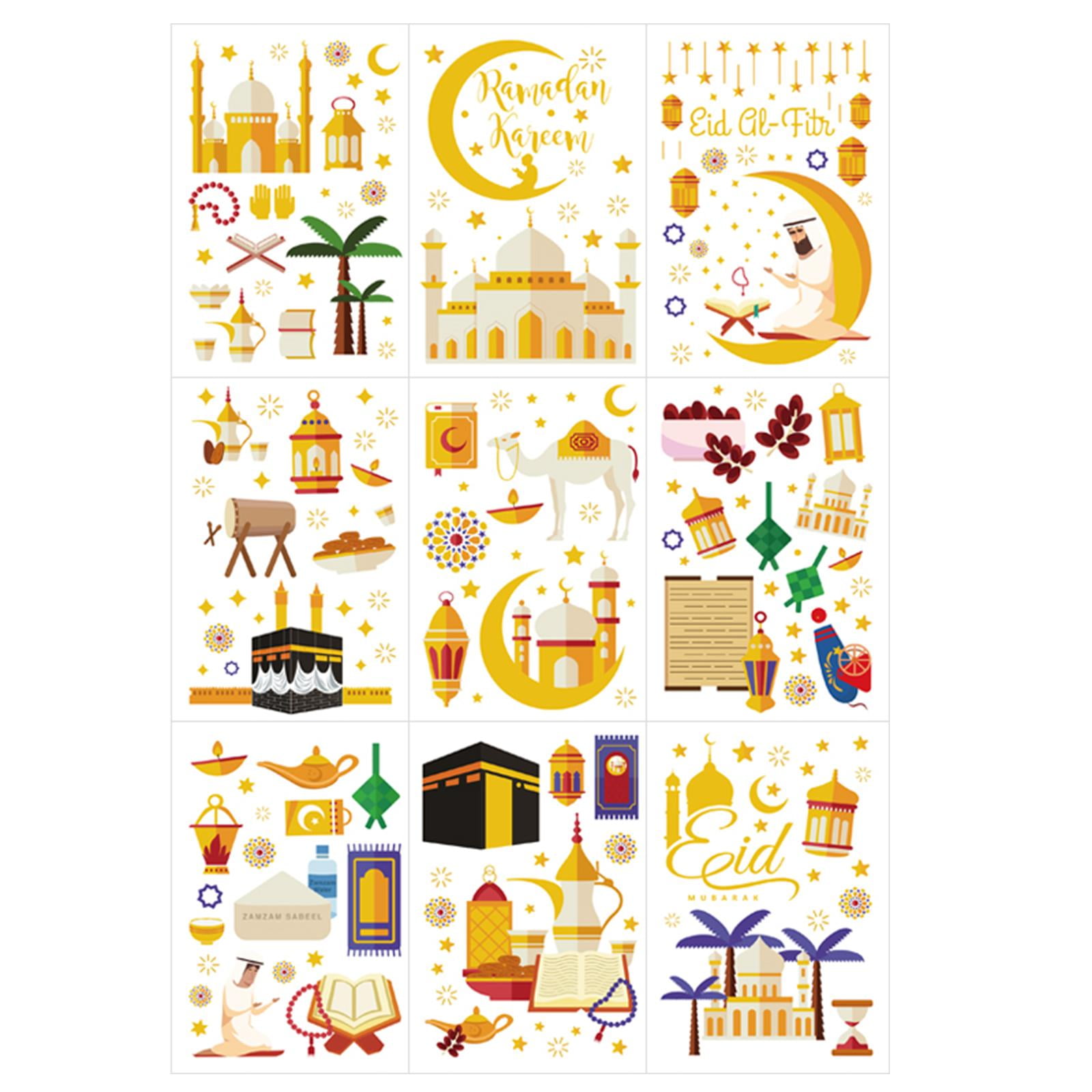 Ramadan Window Stickers, Window Clings Ramadan Window Decals ...