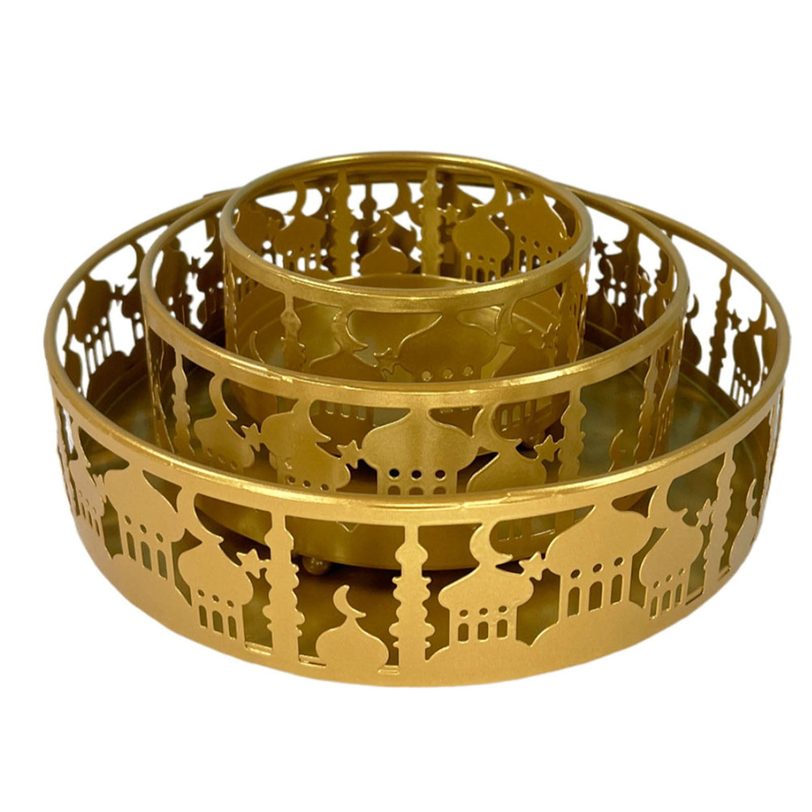 Ramadan decorative trays Iftar moon tray set food display shelves party ...