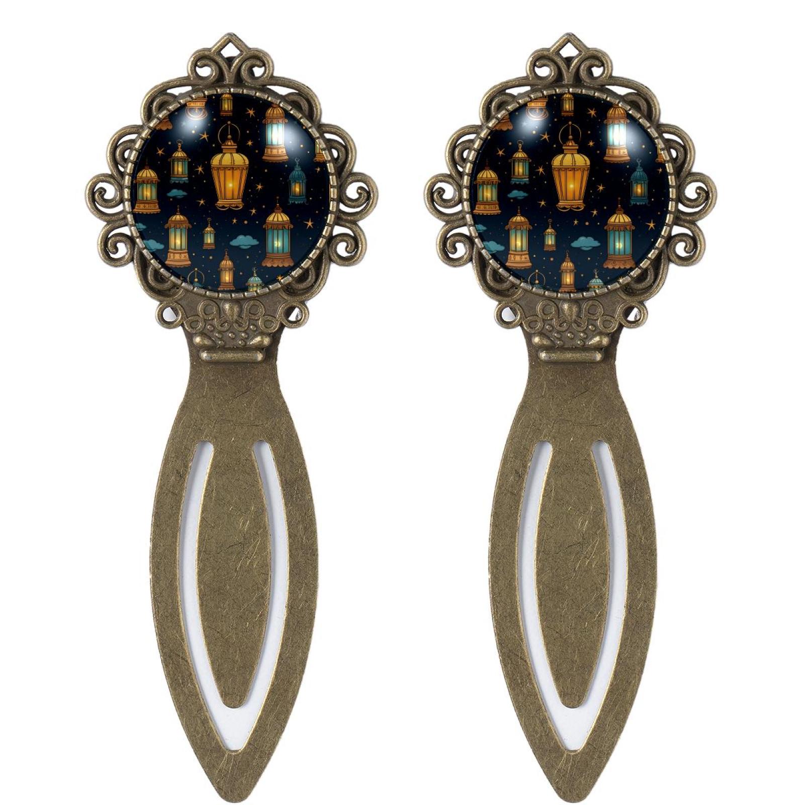 Ramadan lanterns Elegant Stainless Steel Vintage Copper-Colored Lace ...