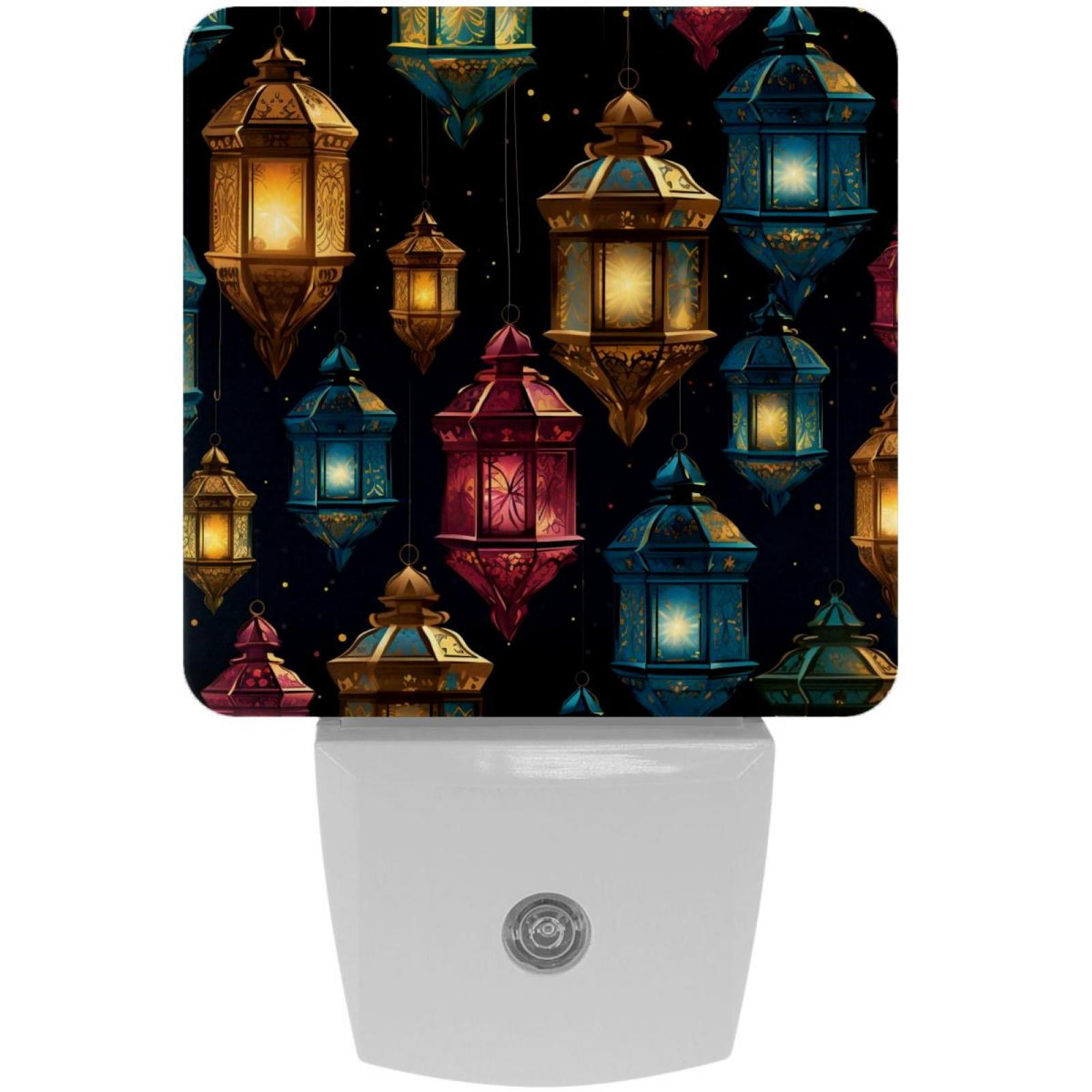 Ramadan lanterns LED Square Night Lights - Modern and Versatile Plug-in Lighting Solution for ...