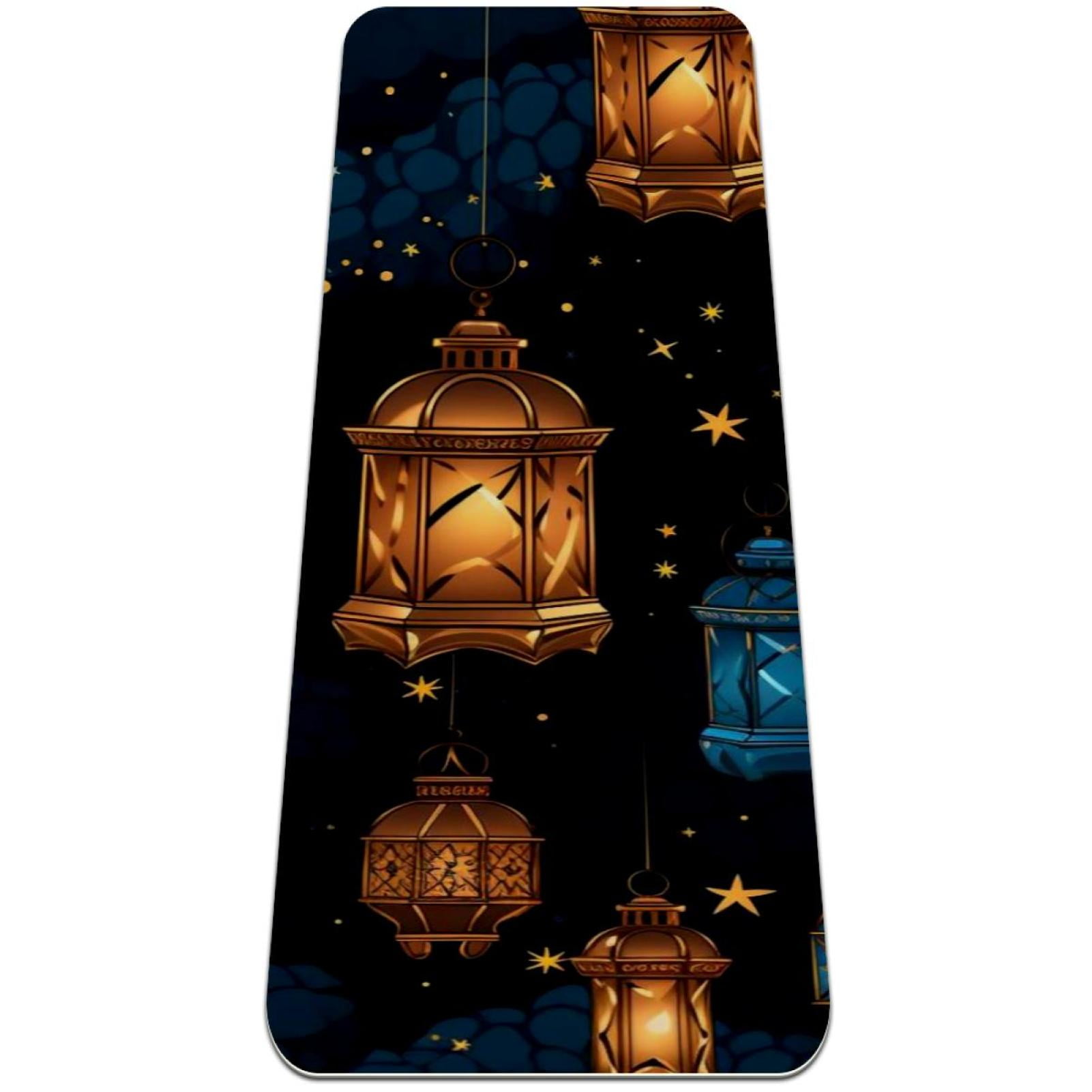 Ramadan lanterns Premium TPE Yoga Mat -, Extra Thick Exercise Mat for ...