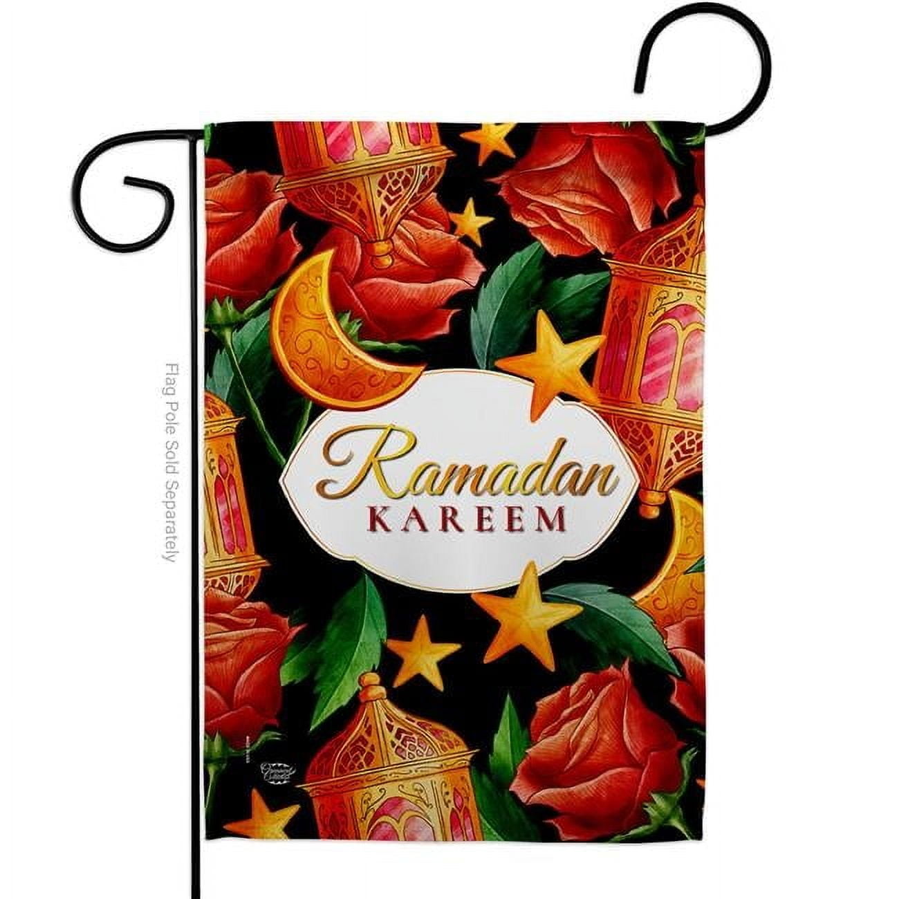 Ramadhan Month Religious Ramadan Double-Sided Decorative Garden Flag ...
