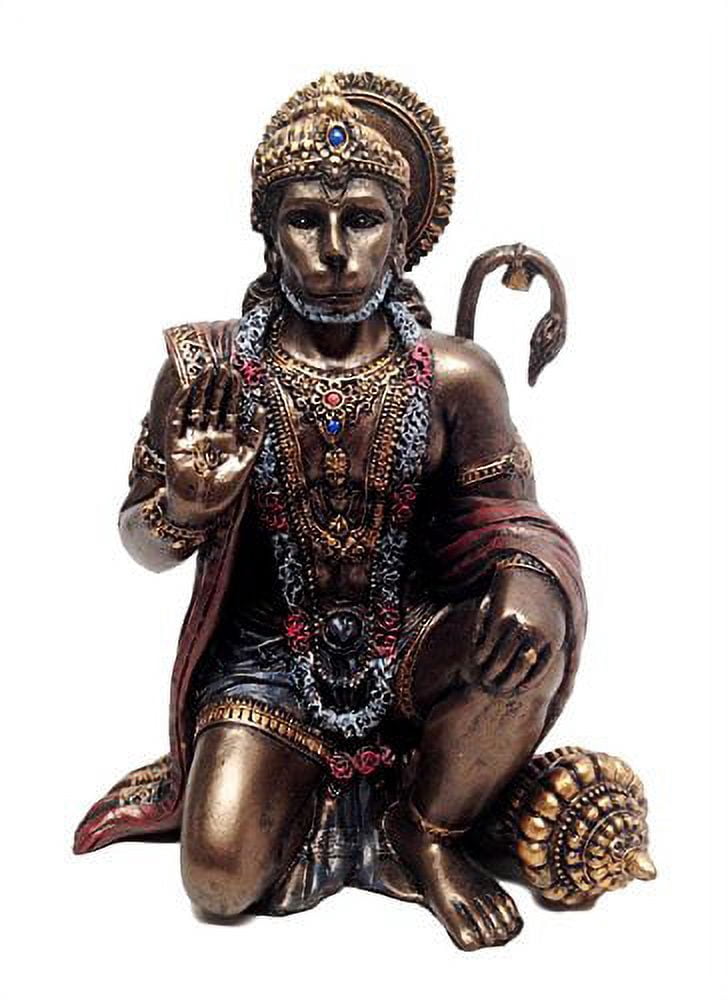 Ramayana Hanuman Monkey Hindu God Decorative Figurine 6"H Altar ...
