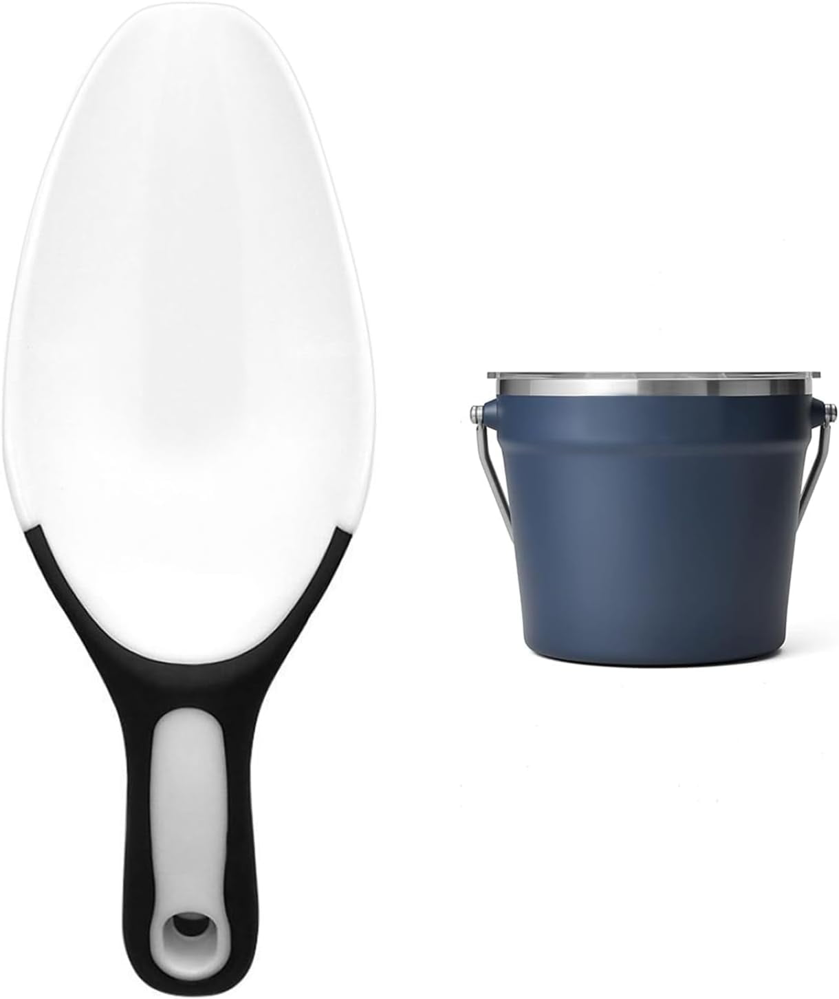 Rambler Ice Bucket Scoop Compatible with Yeti,Food grade PP Ice Scoop ...