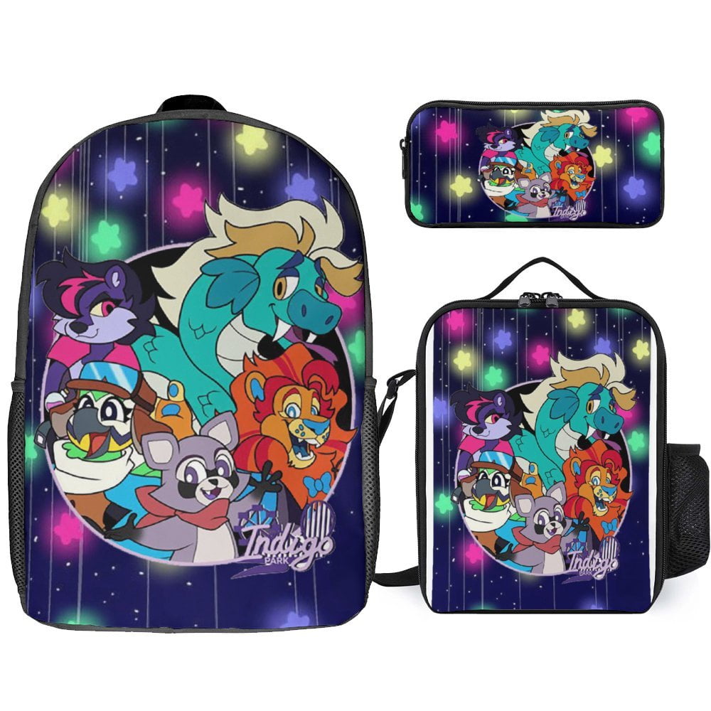 Rambley Indigo Park Casual Backpack 3 Piece Set Daypack Lightweight ...