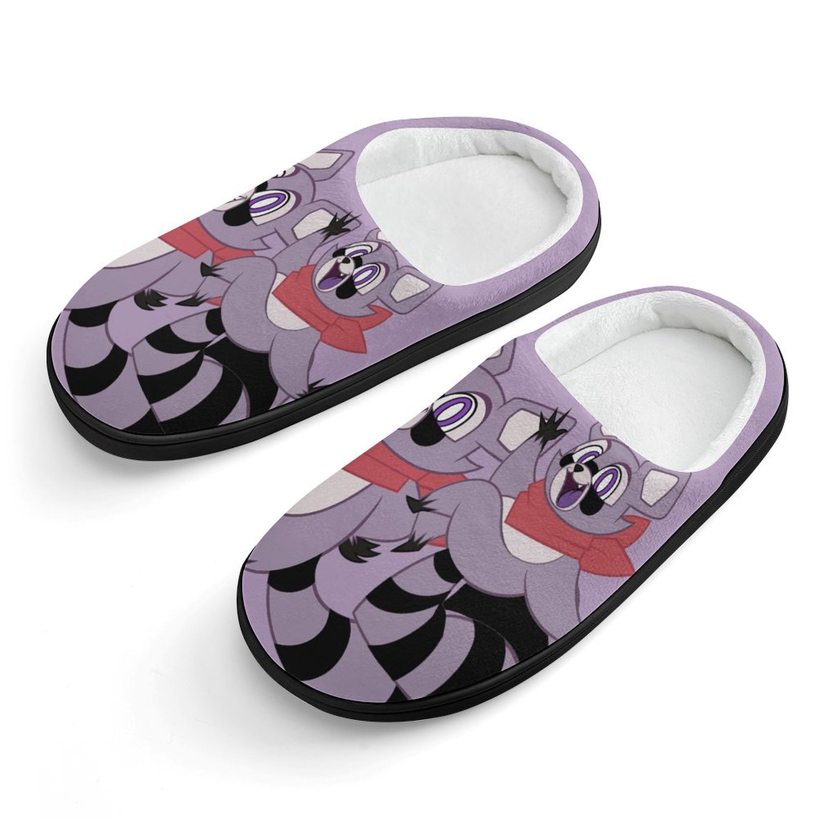 Rambley Indigo Park Fluffy House Cotton Slippers Memory Foam Suede ...