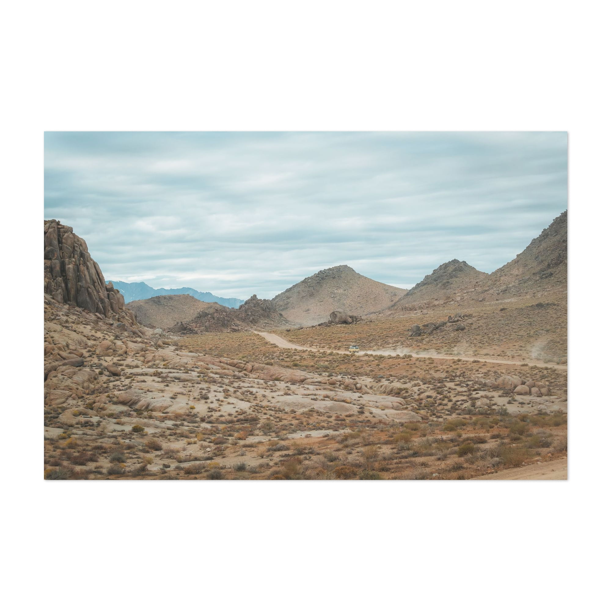 Ramblin' On - Photography Desert Landscape Mountain Travel Poster ...
