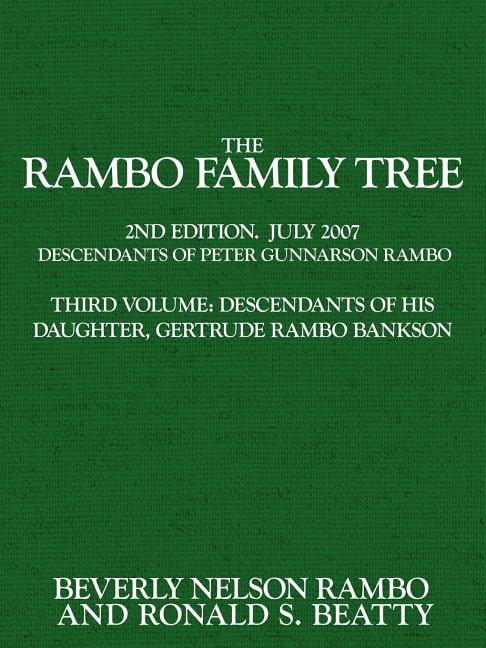 Rambo Family Tree (Paperback) - Walmart.com