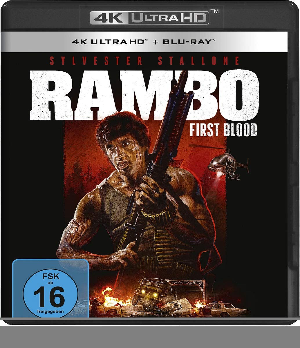 Rambo - First Blood 4K, 1 UHD-Blu-ray (4K Ultra HD) Stallone Sylvester ...