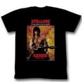 Rambo First Blood No Man No Law No War Can Stop Him Men's T Shirt 80's ...